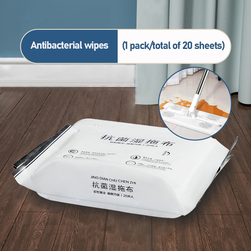 Mop Tisu Pakai Buang Wet Dry Wipe Tissue Wipes Kertas Pengelap Lantai ...