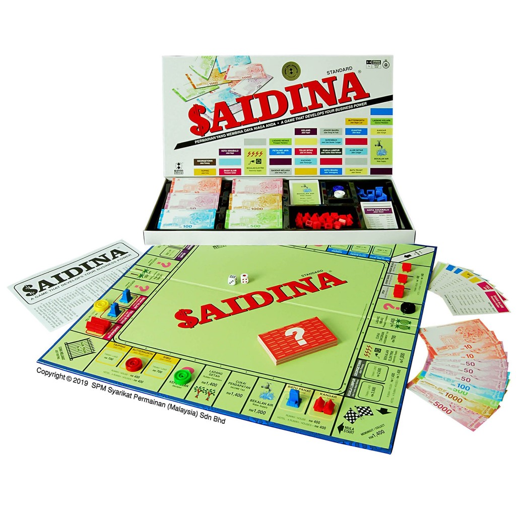 [CHILDHOOD] SAIDINA STANDARD BOARD GAME / PERMAINAN PAPAN - DUAL ...