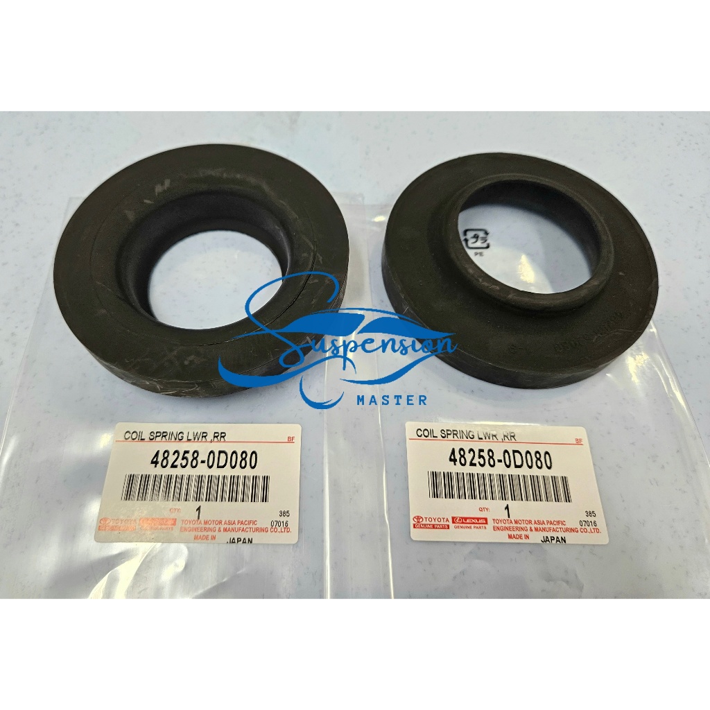 2 IN 1 SET - REAR COIL SPRING RUBBER LOWER - TOYOTA VIOS NCP93 (2007 ...