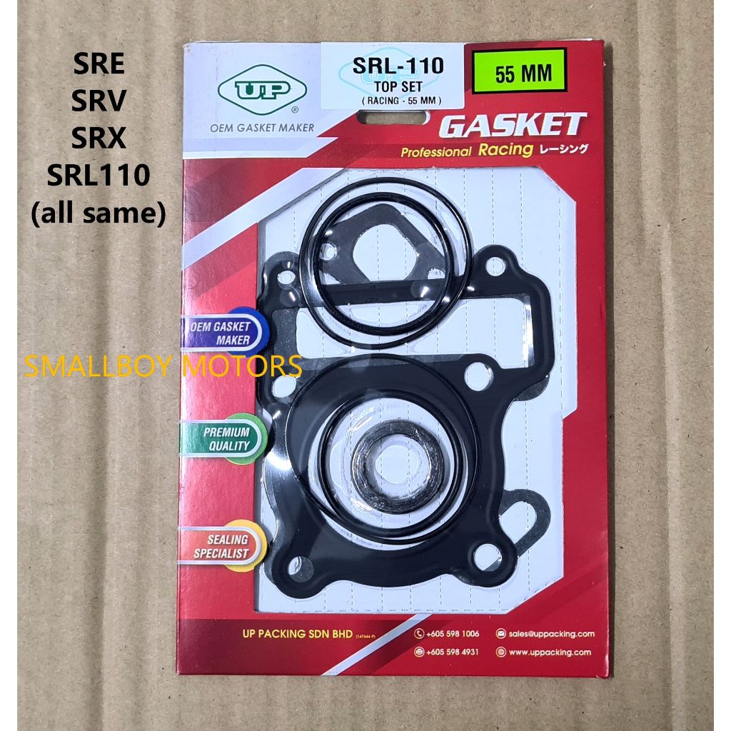 YAMAHA SRE SRV SRX RACING TOP SET GASKET 55MM HEAD BLOCK ENGINE FULL ...
