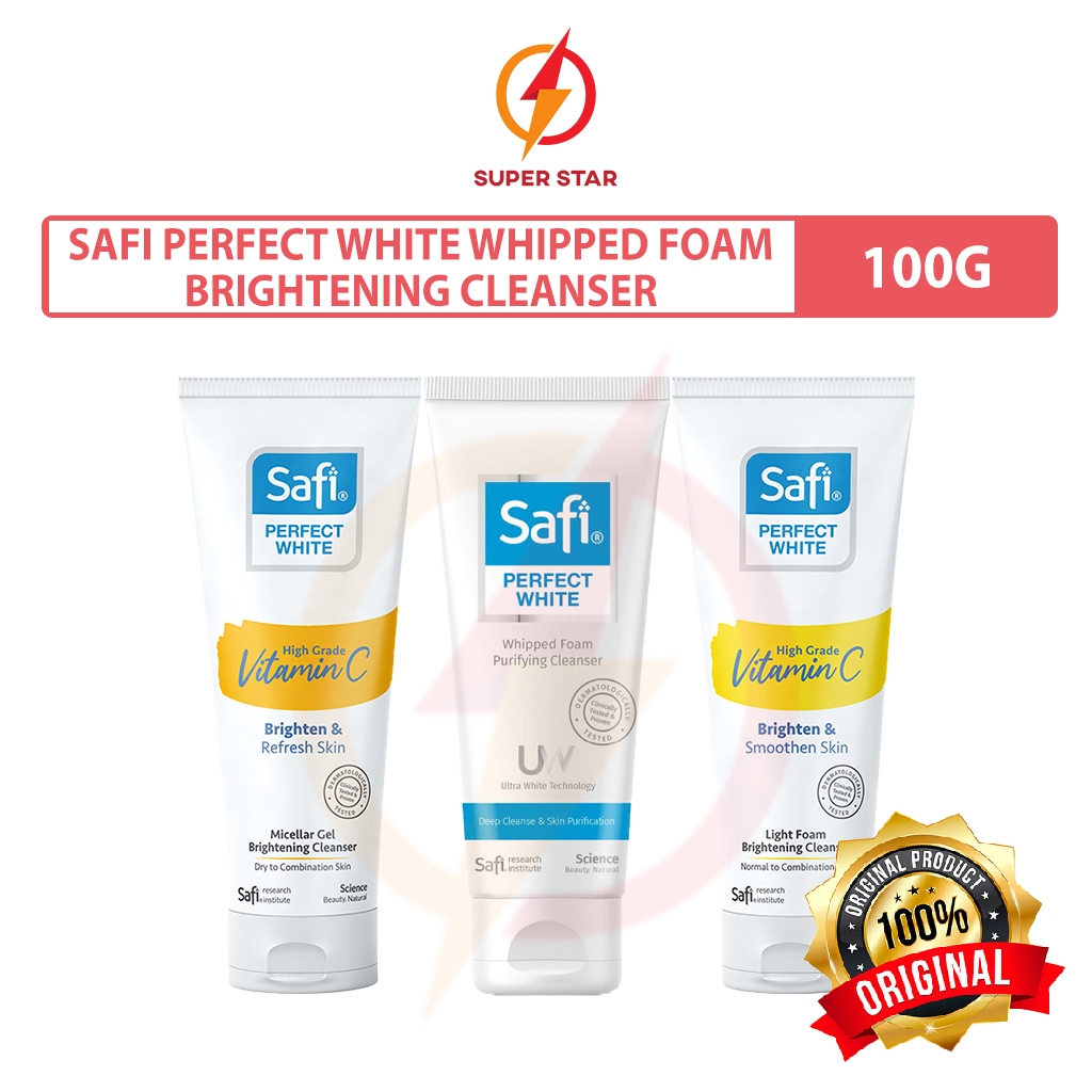Safi Perfect White Whipped Foam Purifying / Micellar Gel / Light Foam ...