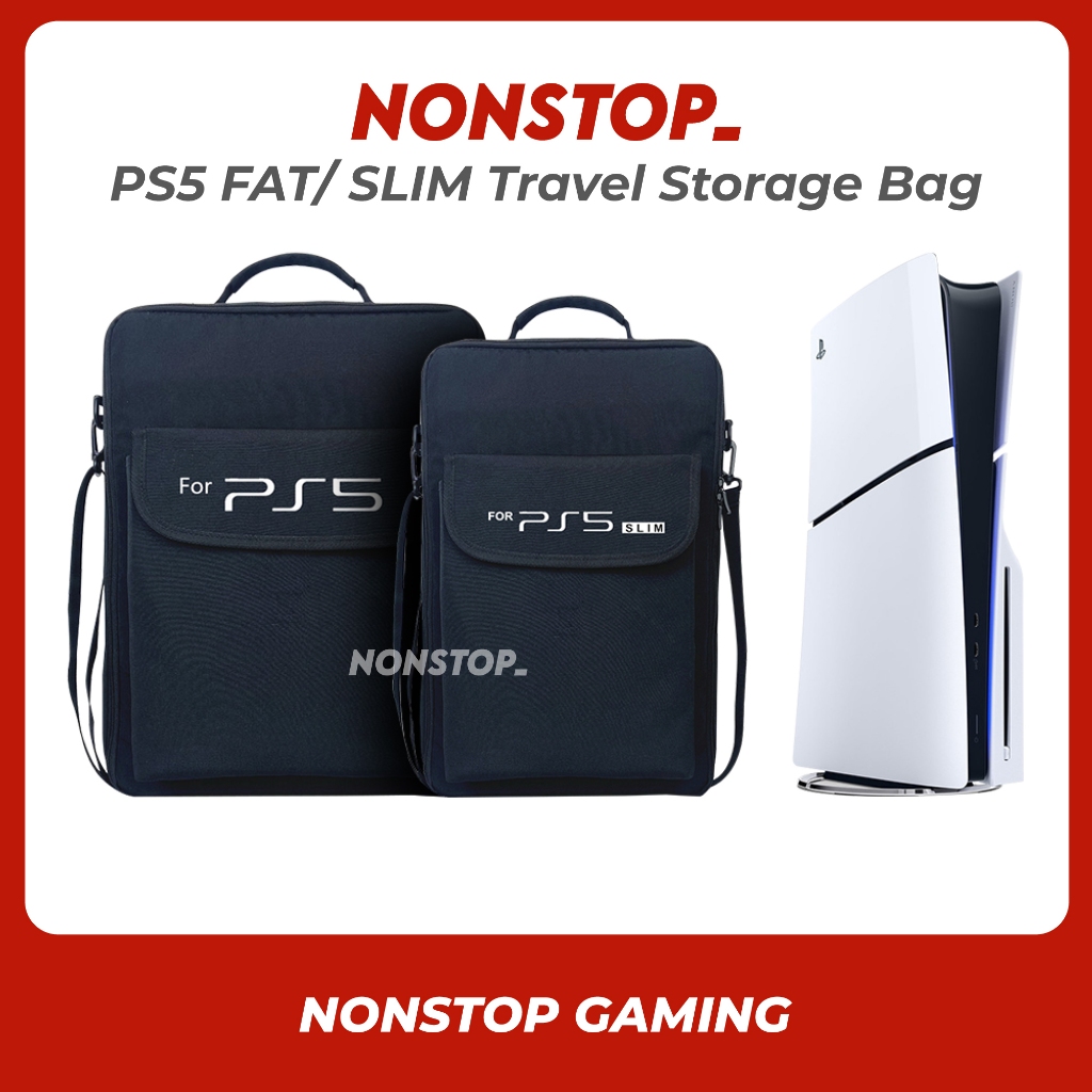 PS5 FAT/ SLIM Travel Bag Portable Protection Backpack For PS5 Gaming ...