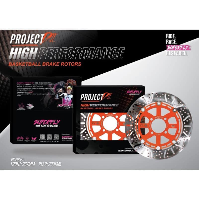 Superfly 267mm Universal Disk Brake Plate / Disc Brake Project D2 4 ...