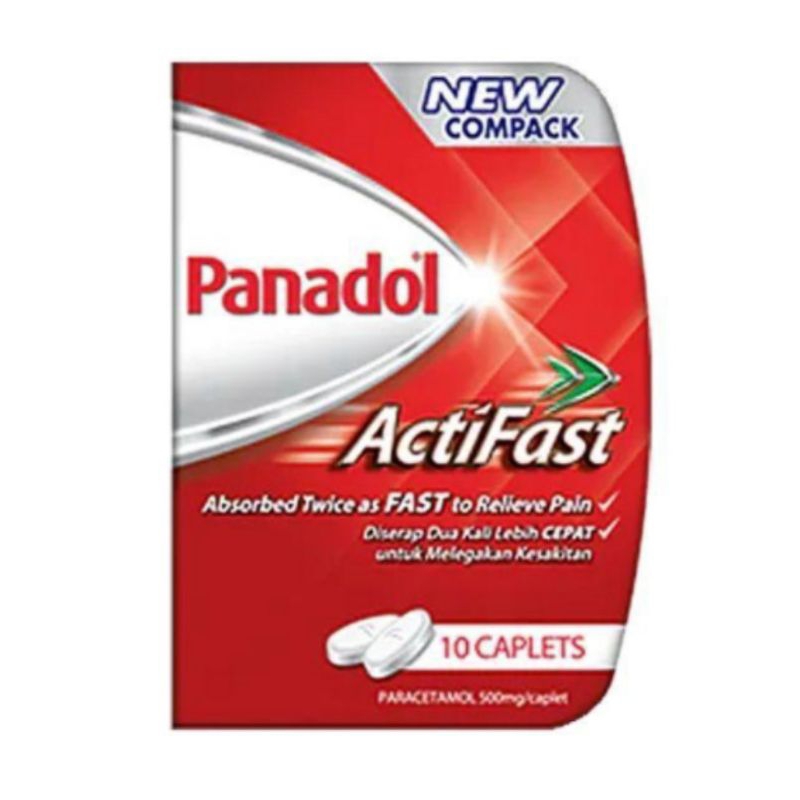 Panadol Actifast (10's) | Shopee Malaysia