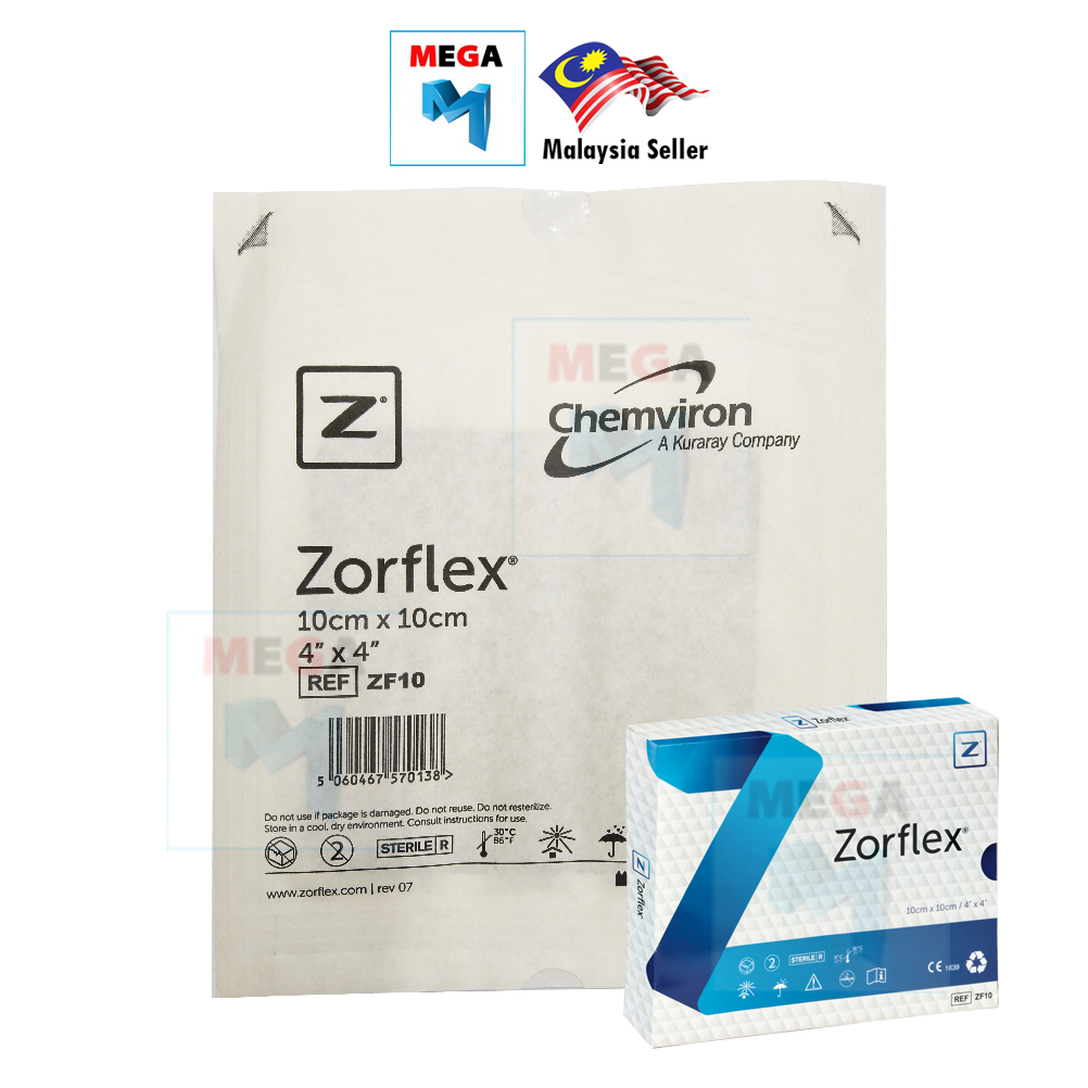 [1 keping] Zorflex Dressing 10cm x 10cm (1 pcs) | Shopee Malaysia