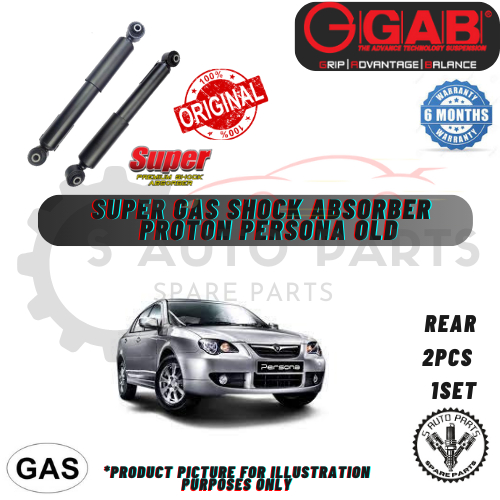 PROTON PERSONA (2007Y-2015Y) (REAR 2PCS) 100% ORIGINAL (GAB) SUPER GAS ...