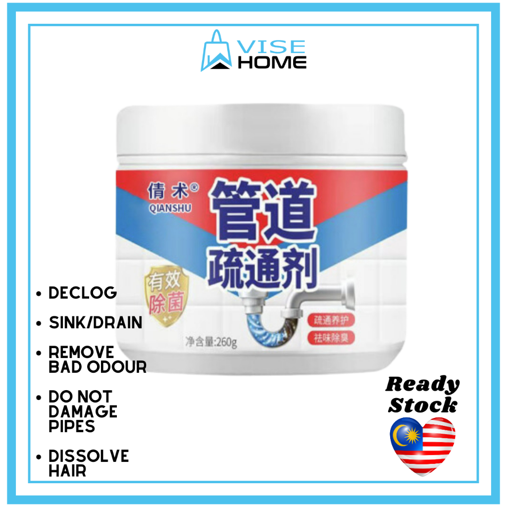 Clog Remover Chemical Powder Sewer Unblock Pipe Anti-Clogging Agent ...