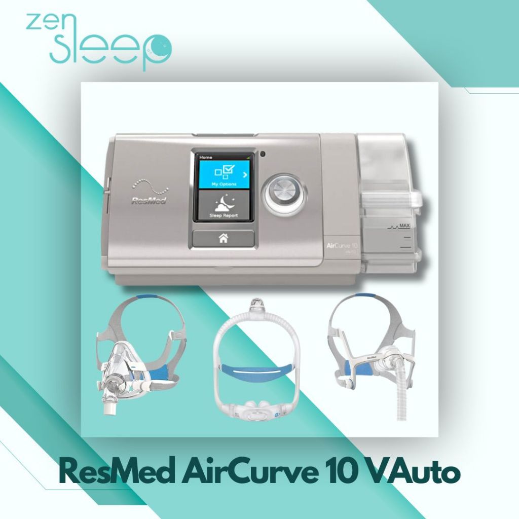 ResMed AirCurve 10 VAuto Mask Bundle BiLevel BiPAP CPAP Sleep Apnea ...