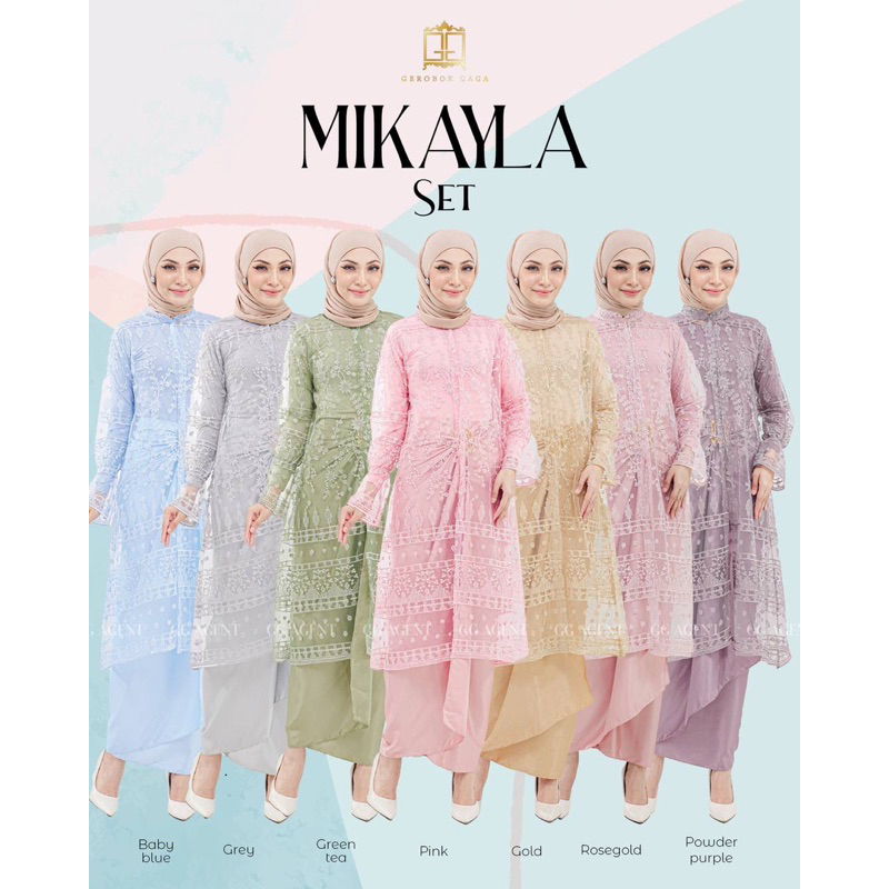 MIKAYLA SET baju raya nikah tunang event | Shopee Malaysia