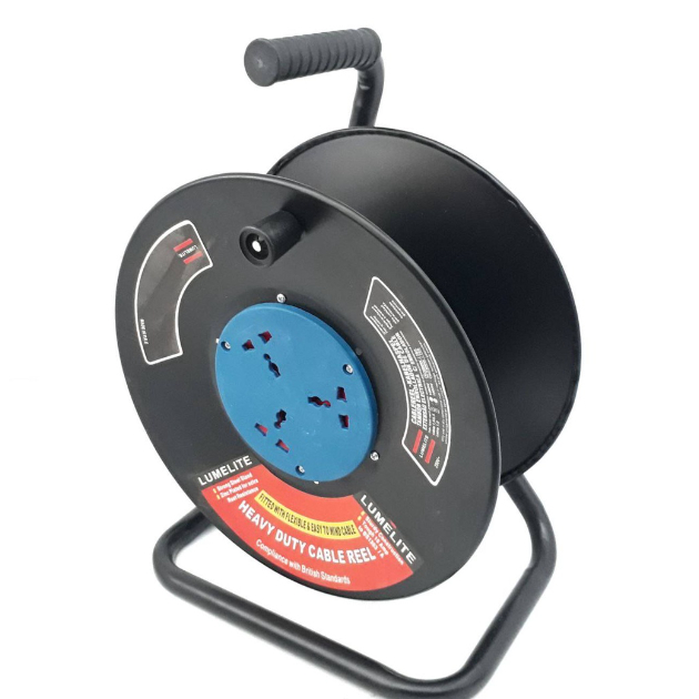 Heavy Duty 3 Core Wire Cable Reel For Home And Industrial Usage ...