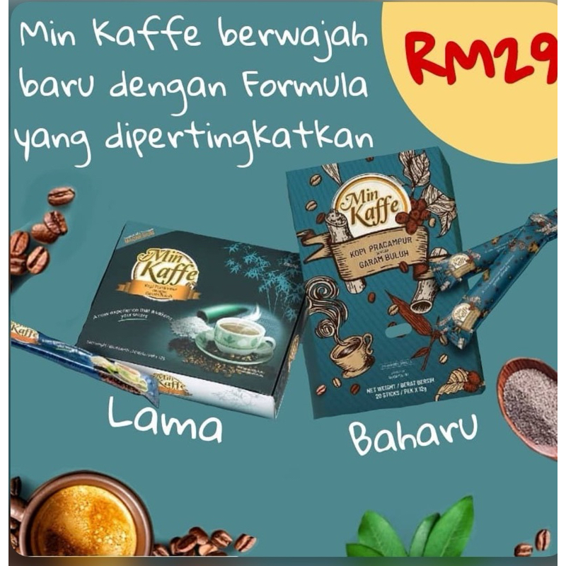 KOTAK BARU MIN CAFE ORIGINAL 💯% DENGAN HOLOGRAM 1 KOTAK 20 STICKS ...