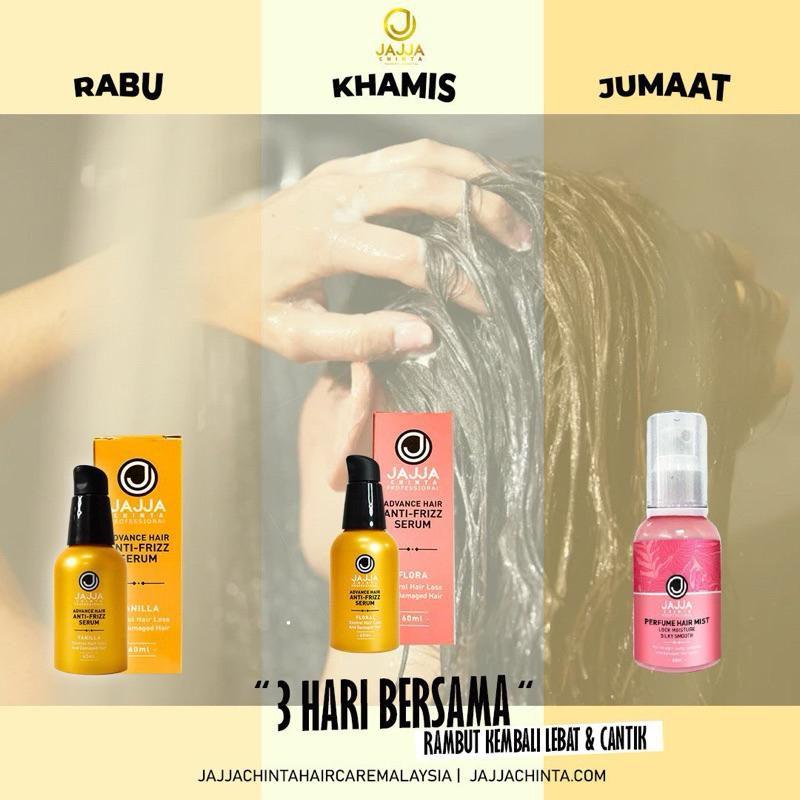 PROMO‼️ JAJJA HAIR SERUM / JAJJA CHINTA HAIR SERUM LURUS RAMBUT / SERUM ...