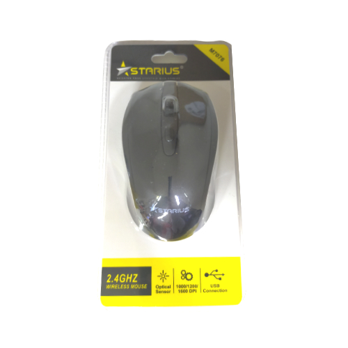 Starius (M7076) 2.4GHz Wireless Mouse (Black) | Shopee Malaysia