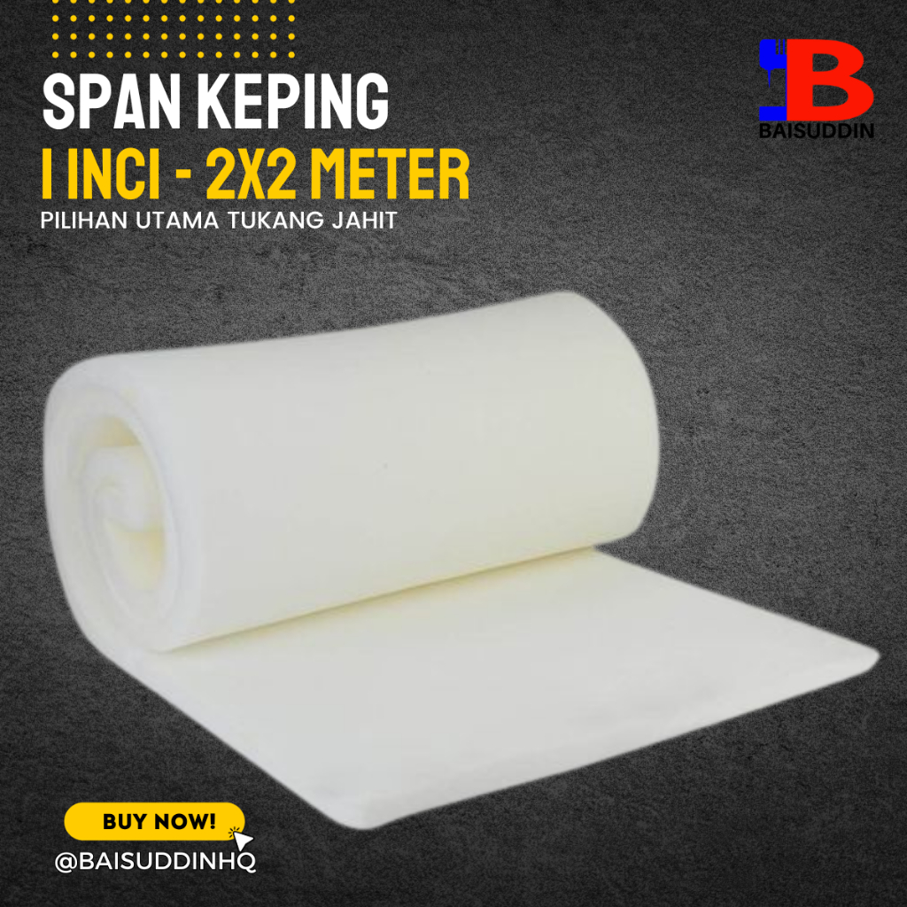 1 Inci Span Keping 2 meter / PU Foam 1 Inch | Shopee Malaysia