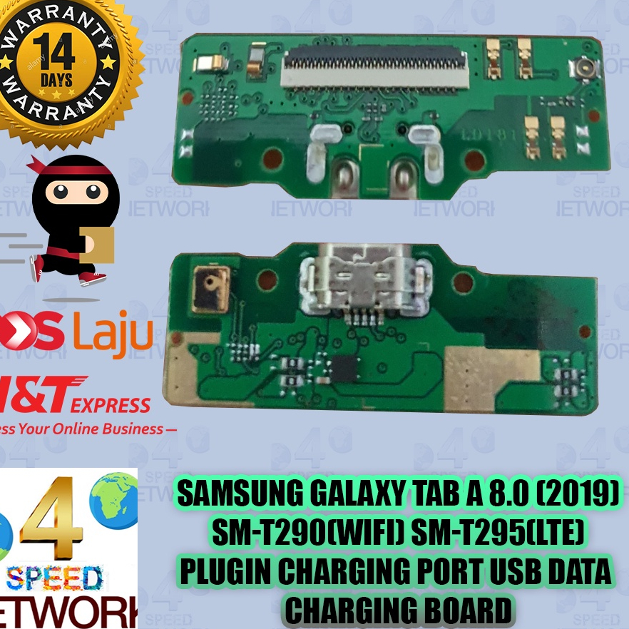 FOR SM Galaxy Tab A 8.0 2019 SM-T295 LTE T290 Charging Board Port USB Data Plugin SM T295 ...