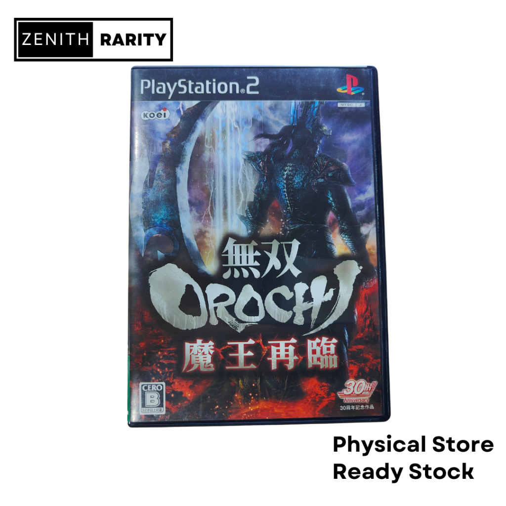 Zenith Rarity Sony Playstation 2 PS2 game Warriors Orochi 2 | Shopee Malaysia