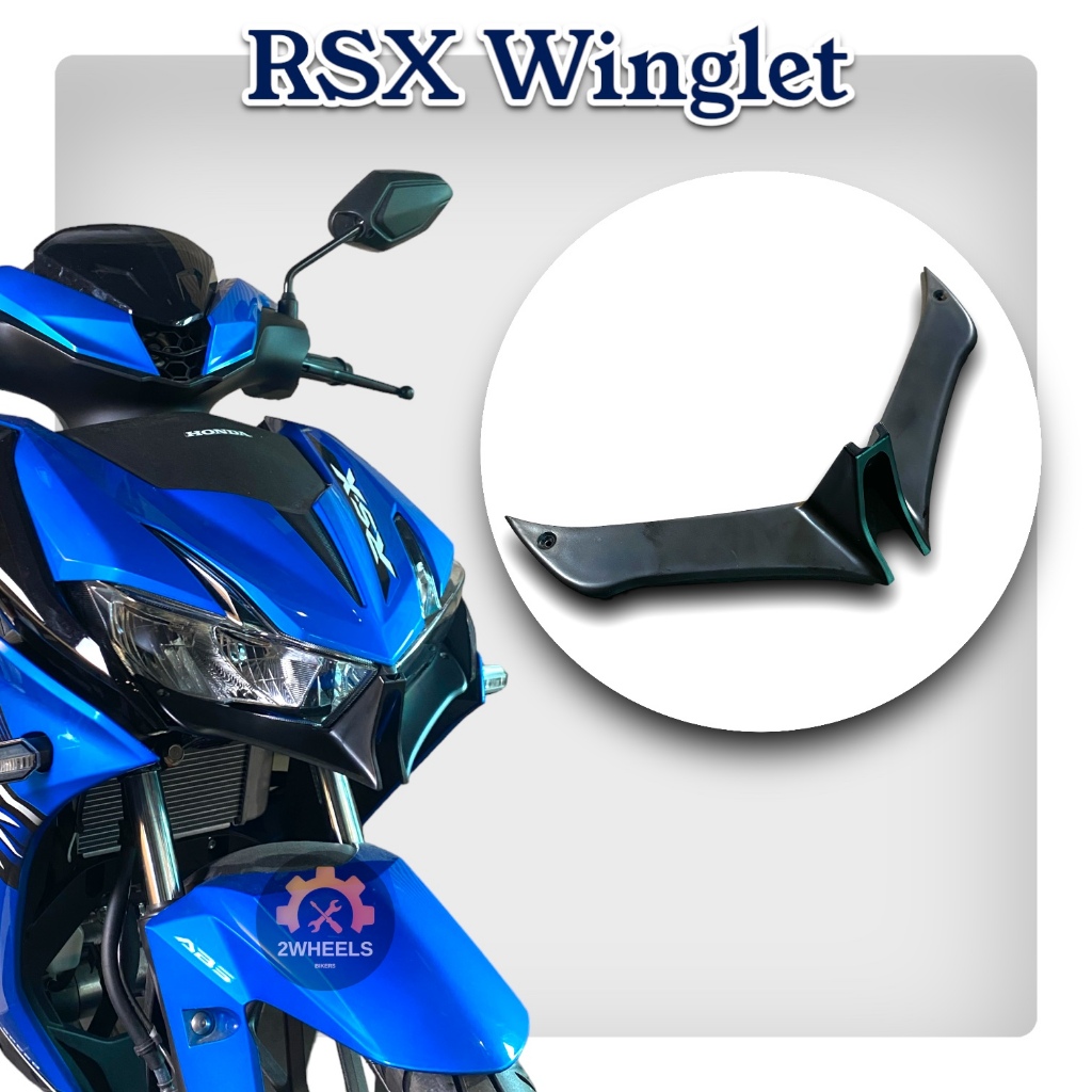 HONDA RSX/RSX WINNER / RSX150 WINGLET ( BLACK ) | Shopee Malaysia