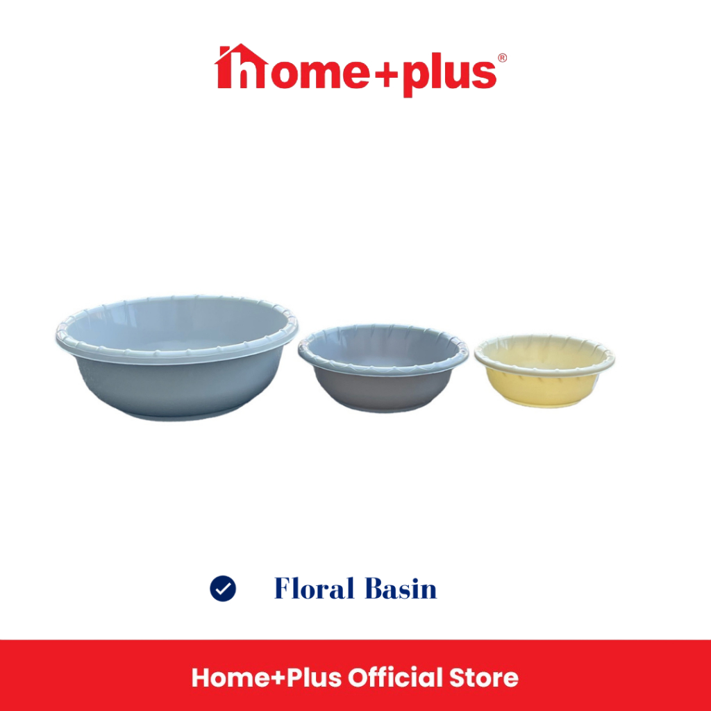 M-Ware Floral Basin | 9 Inch | 11 Inch | 13 Inch | 15 Inch Plastic ...