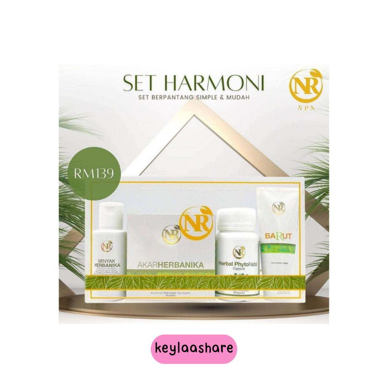 SET HARMONI NR SET ASAS BERPANTANG NR 4IN1 | Shopee Malaysia
