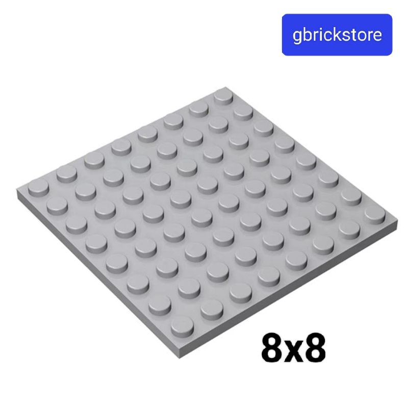 Bricks parts 41539【2/5pcs】8x8 double side base plate (compatible L ...