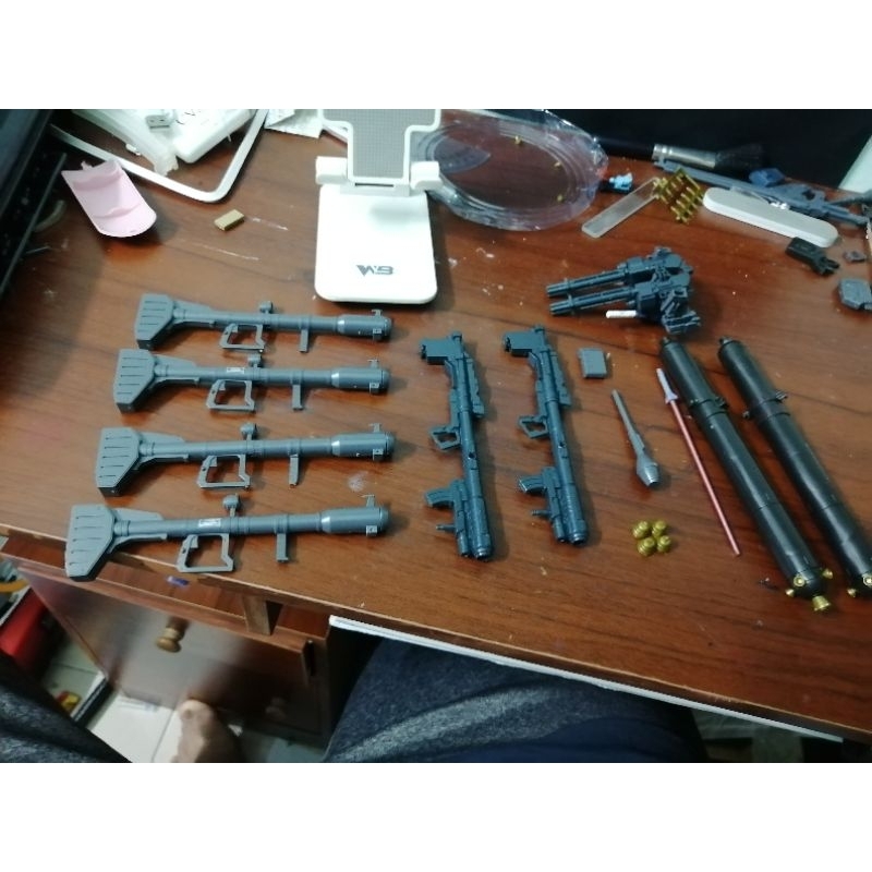 hguc weapons customize (gundam spare part) 100% bandai | Shopee Malaysia