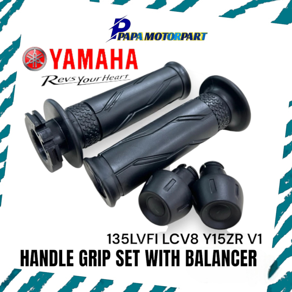 YAMAHA Y15 Y16 Y15ZR Y16ZR HANDLE GRIP WITH BALANCER SET STANDRAD ...