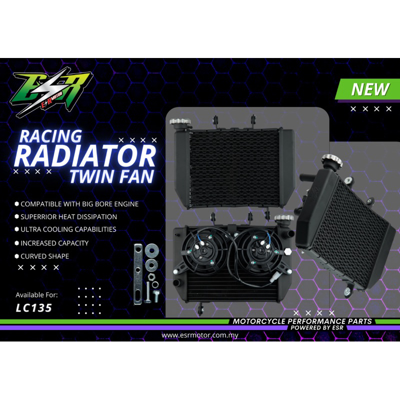 Radiator ESR 200% Original | Shopee Malaysia
