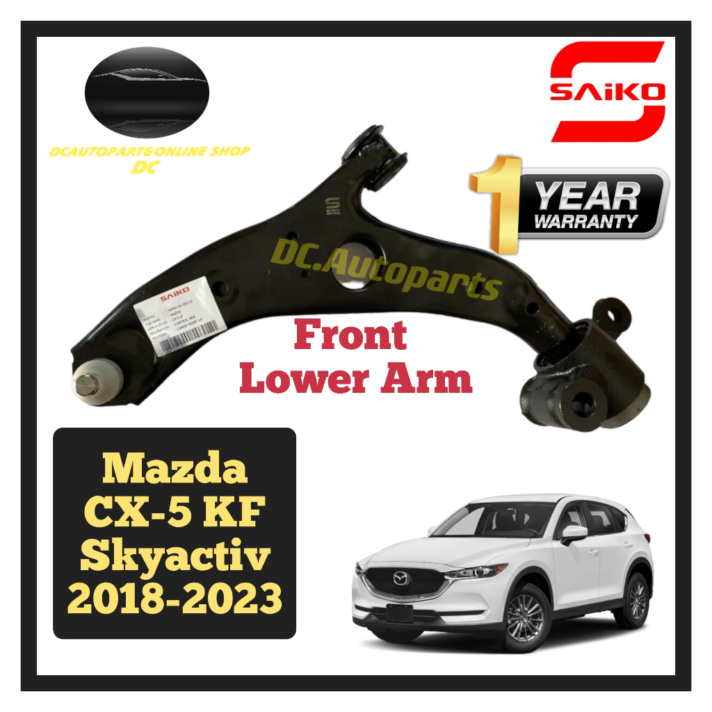 ( WARRANTY 1YEAR ) SAIKO CONTROL LOWER ARM MAZDA CX5 CX-5 KF 2018-2023 ...