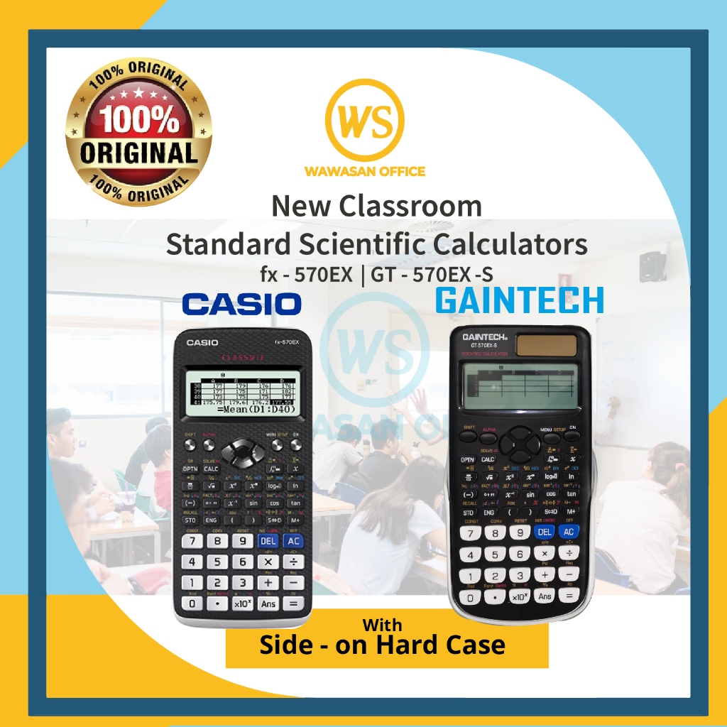 Scientific Calculator Scientific / Kalkulator Saintifik - Casio fx ...