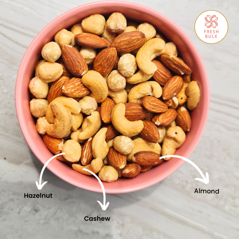 Fresh Bulk Healthy Nut Mix | Roasted Healthy Mix Nuts | No Preservative ...