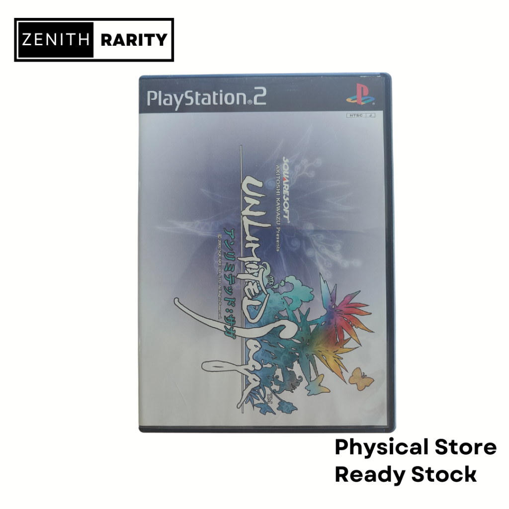 Zenith Rarity Sony Playstation 2 PS2 game Unlimited Saga | Shopee Malaysia