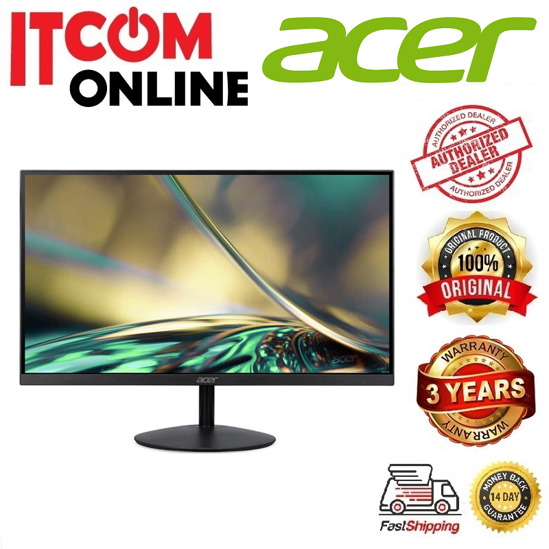 ACER 27'' LED ULTRA SLIM 2K MONITOR (SA272UE) IPS/QHD/1MS/DP/HDMIx2/SPK ...