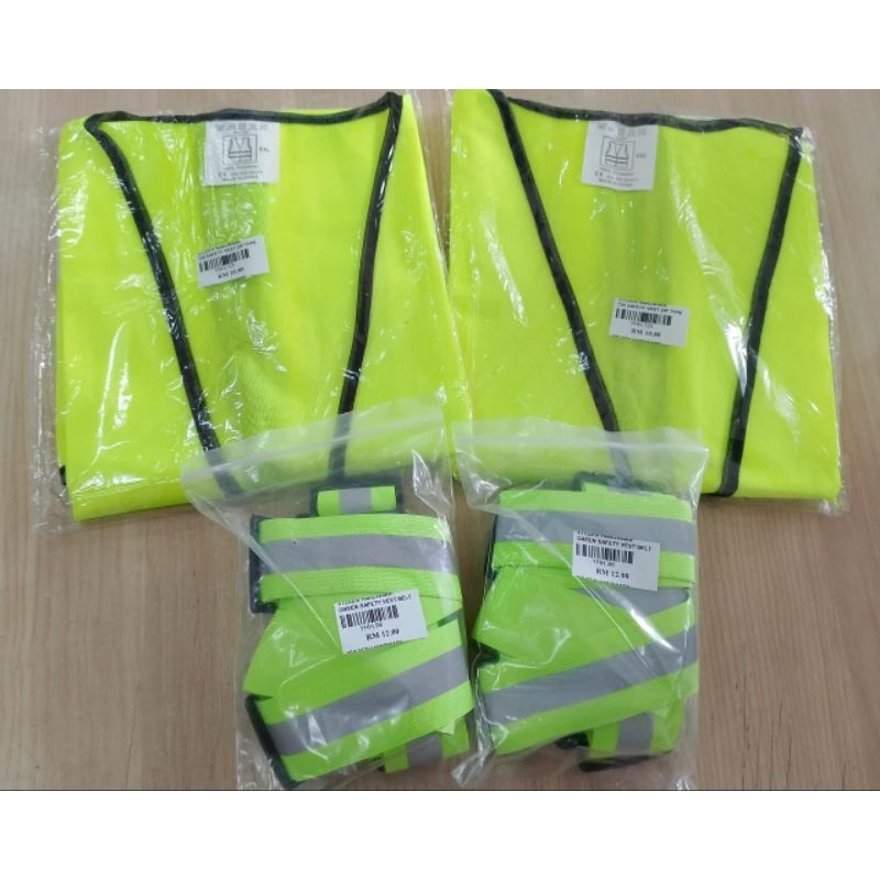 Safety Vest Lime Green | Shopee Malaysia