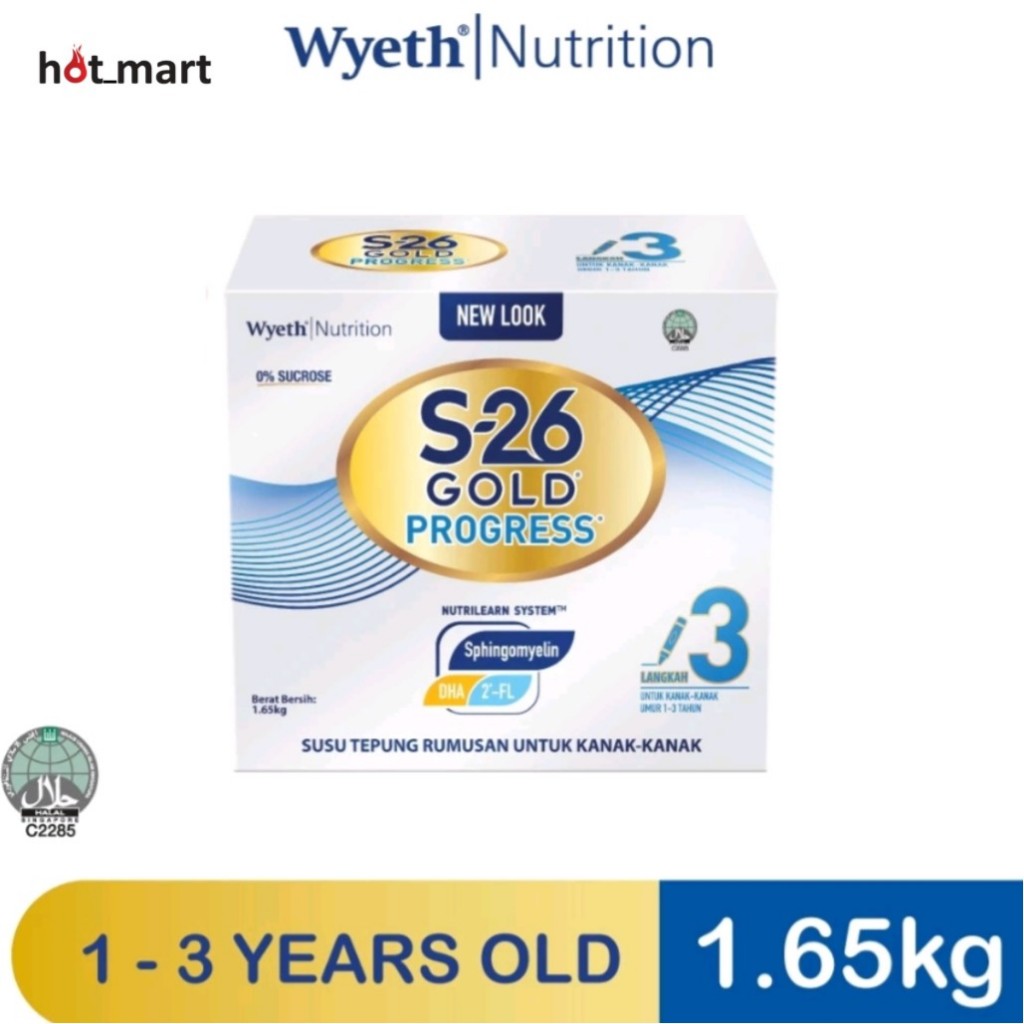 S26 Gold Progress Step 3 1.65kg (Exp 02/27) New Packaging S-26 | Shopee Malaysia