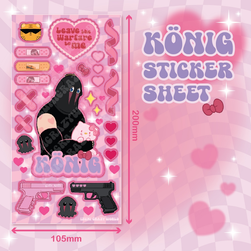 König Sticker Sheet Call of Duty by IzumiCrazyWorld | Shopee Malaysia