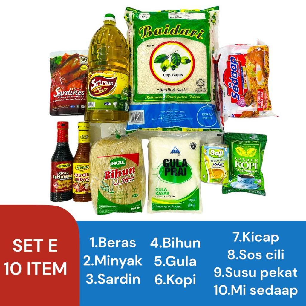 BAKUL MAKANAN /SET BARANG KERING/BARANG DAPUR MURAH/HAMPER FOOD BOX ...