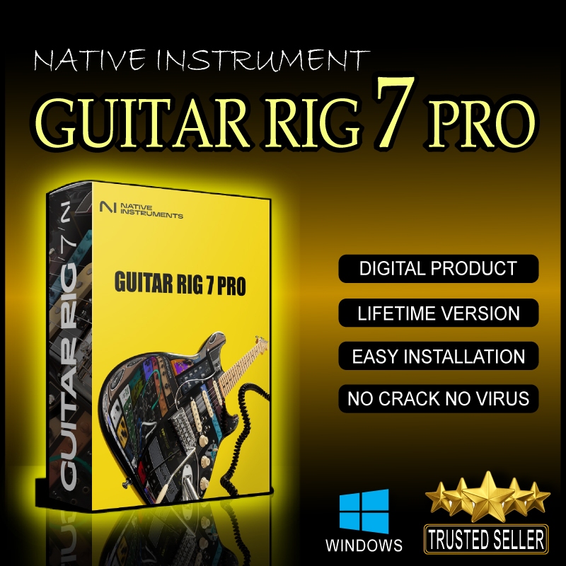 Native Instrument Guitar RIG 7 Guitar FX for windows | Shopee Malaysia