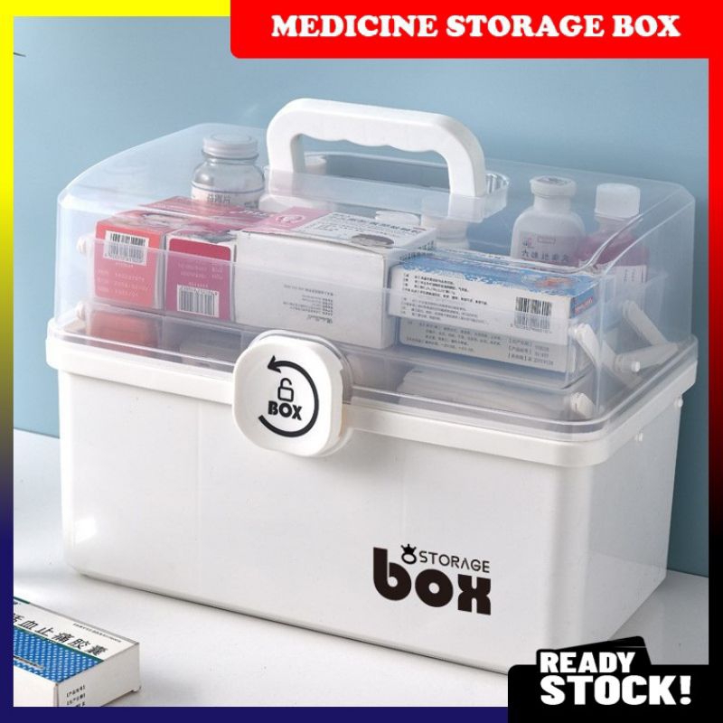 🔥 First Aid Box 🔥 Kotak Simpan Ubat Bekas Alatan Pertolongan Cemas ...