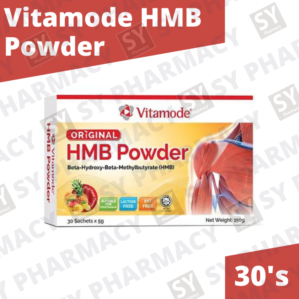 [CLEARANCE STOCK Exp: 09/2025] Vitamode HMB Powder 5gx30 sachets (Exp ...