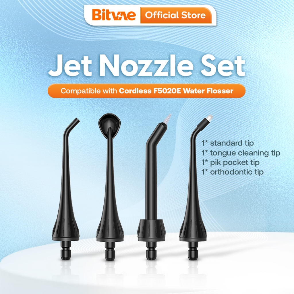 Bitvae Water Flosser Tips Variety Pack - Compatible with Cordless ...