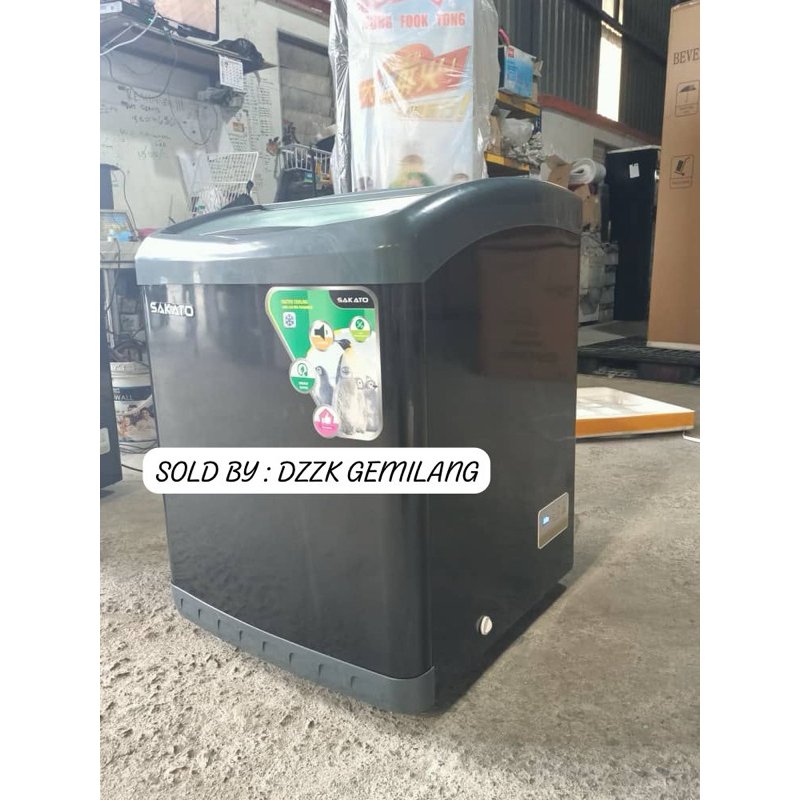 (NEW ITEM) Freezer Aiskrim Digital Temperature with LED Lamp 198L Dual ...