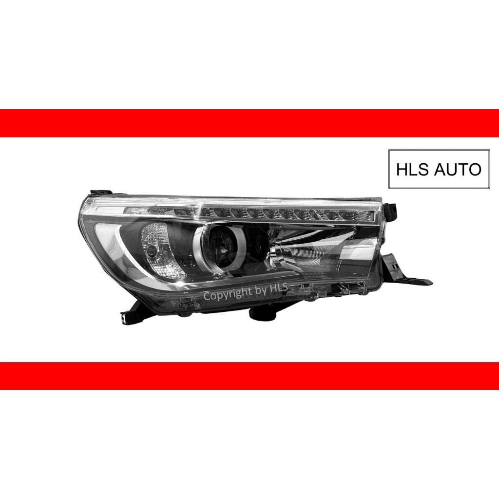 Toyota Hilux Revo Gun 125 2015-2019 Head Lamp (Projector)(Led With ...