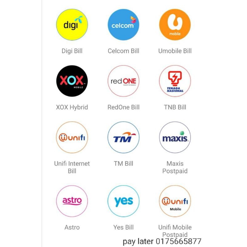 Top up all telco | Shopee Malaysia