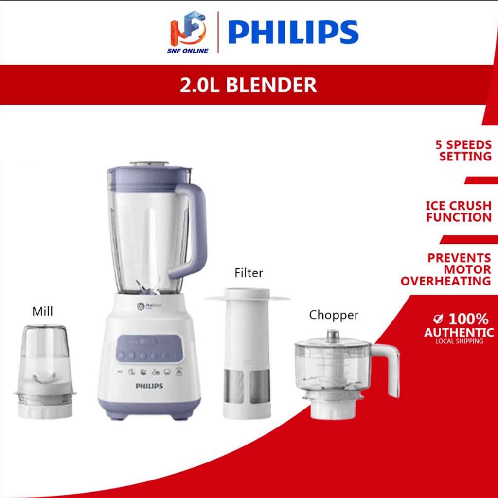 PHILIPS Pro Pengisar 5000 Pro Blender 5000 Series HR2223/01 | Shopee ...