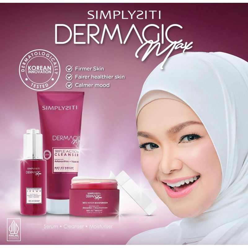 SIMPLYSITI Dermagic Max Triple Action by Dato Seri Siti Nurhaliza | Shopee Malaysia