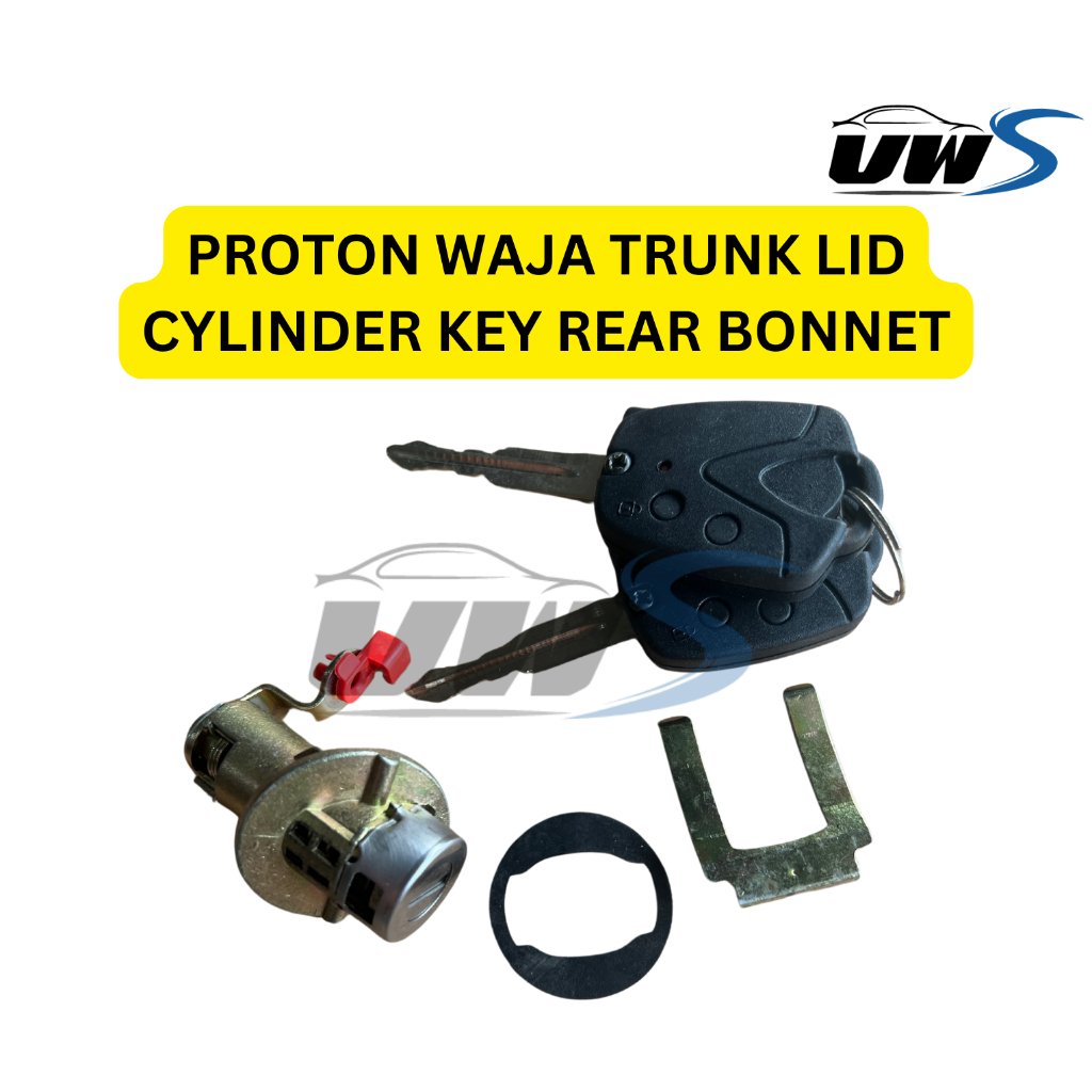 PROTON WAJA TRUNK LID CYLINDER KEY REAR BONNET | Shopee Malaysia