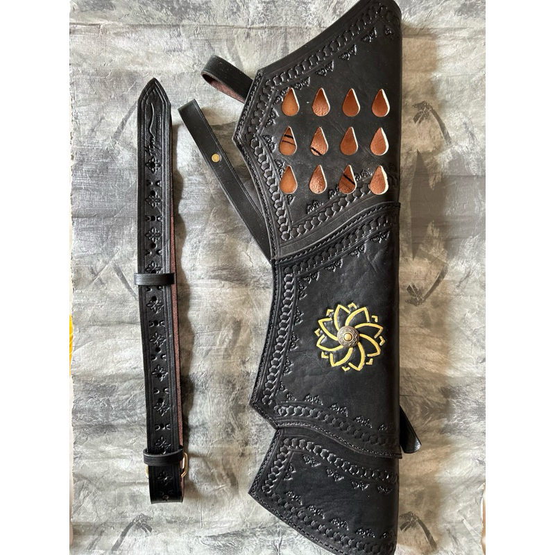 Ready stock Mamluk Style Quiver | 100% Original Kulit Lembu | Belt ...