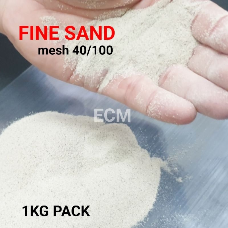 WASH FINE SAND FOR NATURAL PLASTER & CEMENT USE (1KG PACK) | Shopee ...