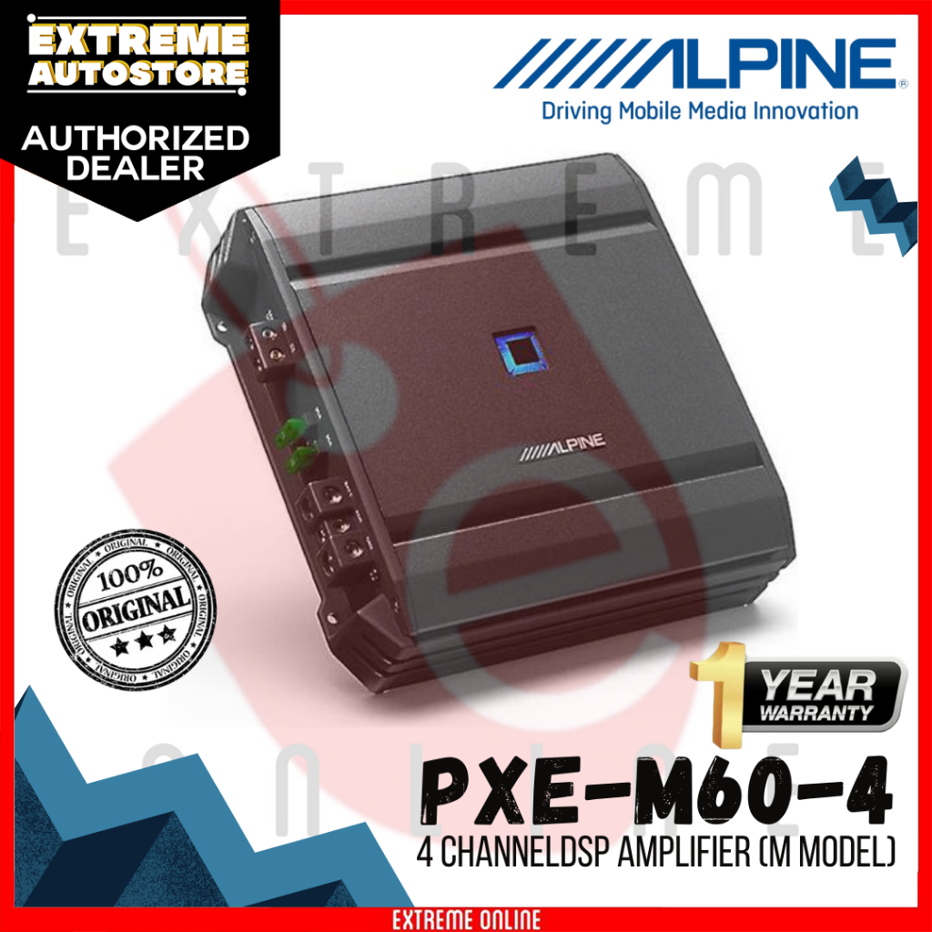 Alpine PXE-M60-4 6-Channel Sound Processor | Shopee Malaysia