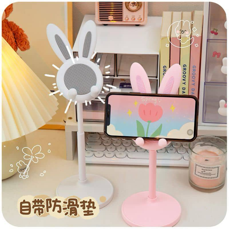 HOT‼️ CUTE BUNNY RABBIT STAND HANDPHONE | Shopee Malaysia